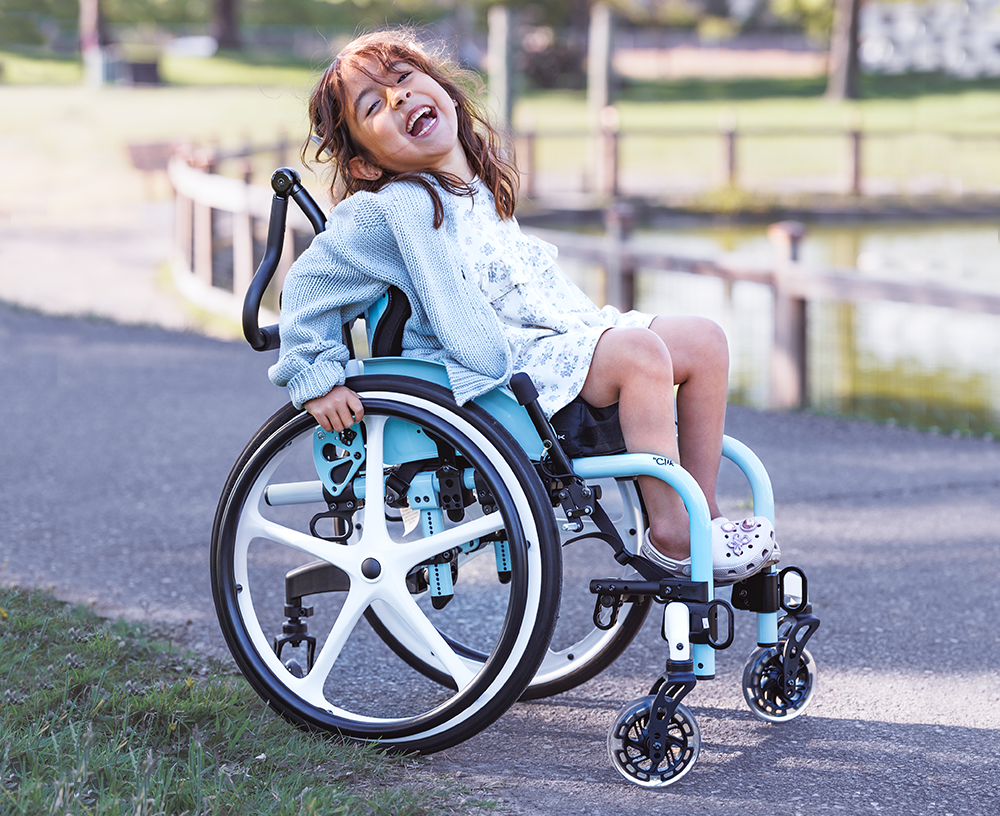 Ki Mobility Little Wave Clik | Pediatric Wheelchair | Tycon Medical